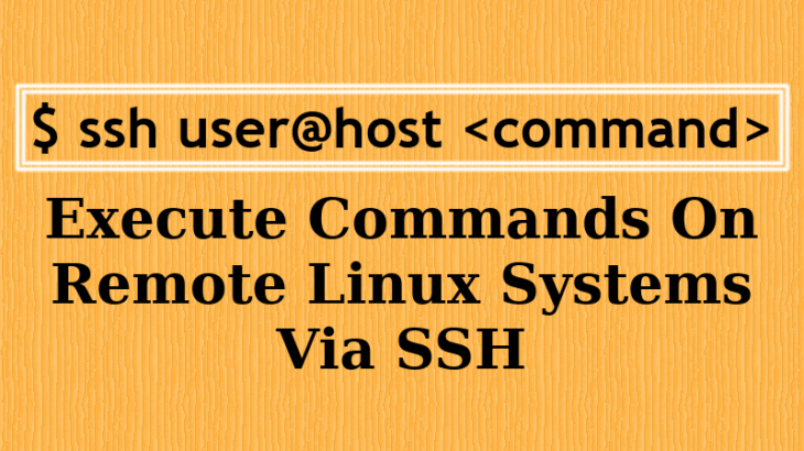 Bash Script To Run Commands On Remote Server Fedingo