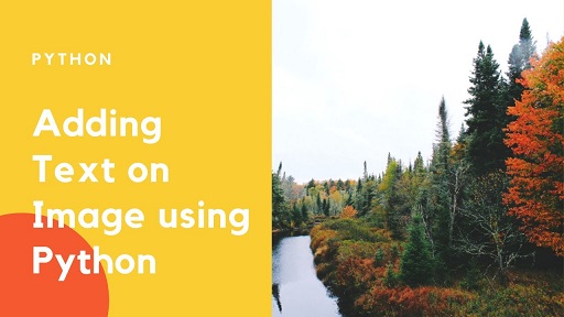 How To Add Text To Image In Python Fedingo