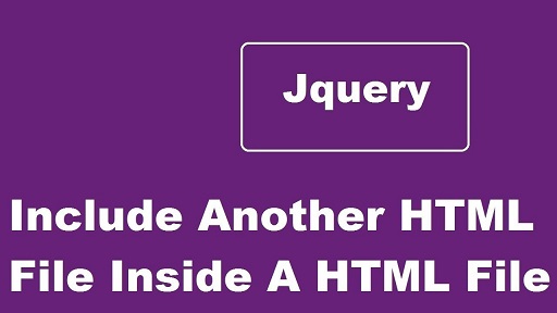 How To Include Another HTML In HTML File Fedingo